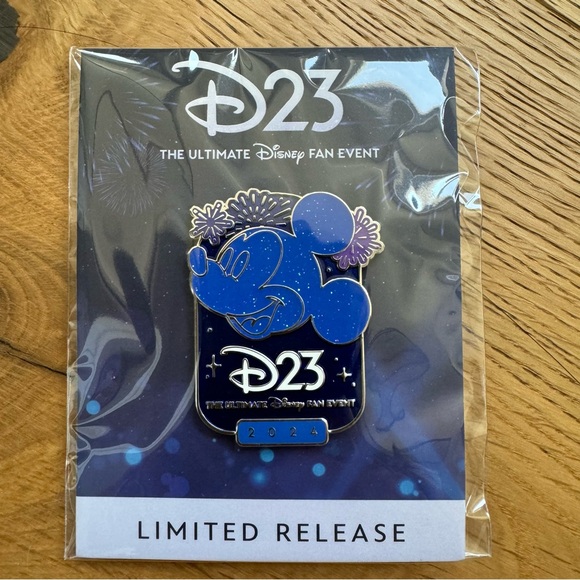 Disney | Other | D23 Expo 224 The Ultimate Fan Event Mickey Mouse Limited Release Pin | Poshmark